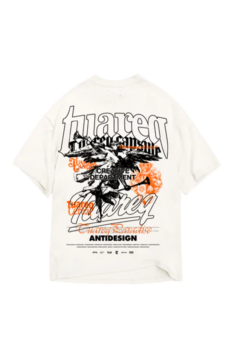 TUAREQ® [OFICIAL] – REMERA OVERSIZED [ 2023 RECAP ] WHITE