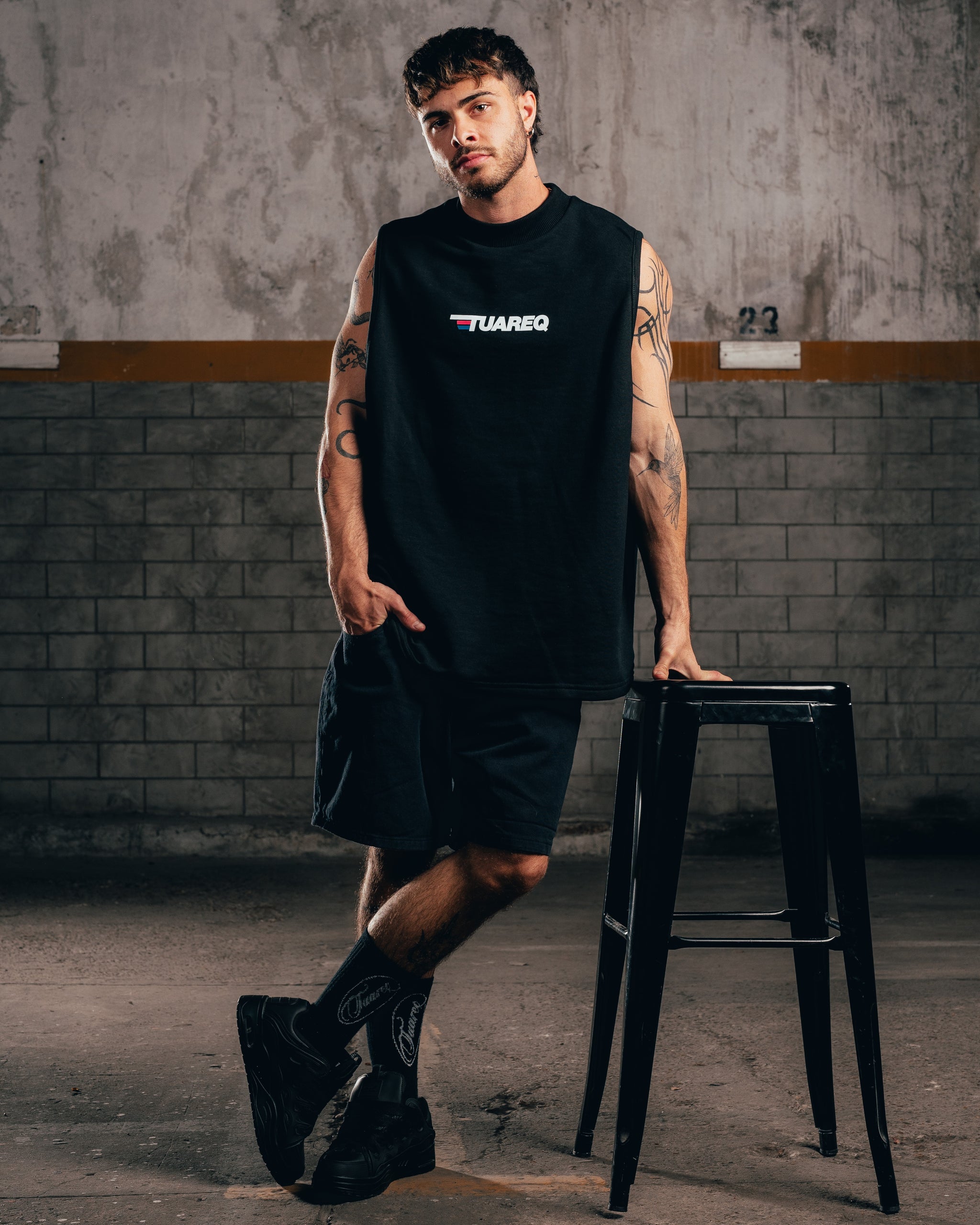 TUAREQ® [OFICIAL] – MUSCULOSA [ PRIMARY RACE ] BLACK