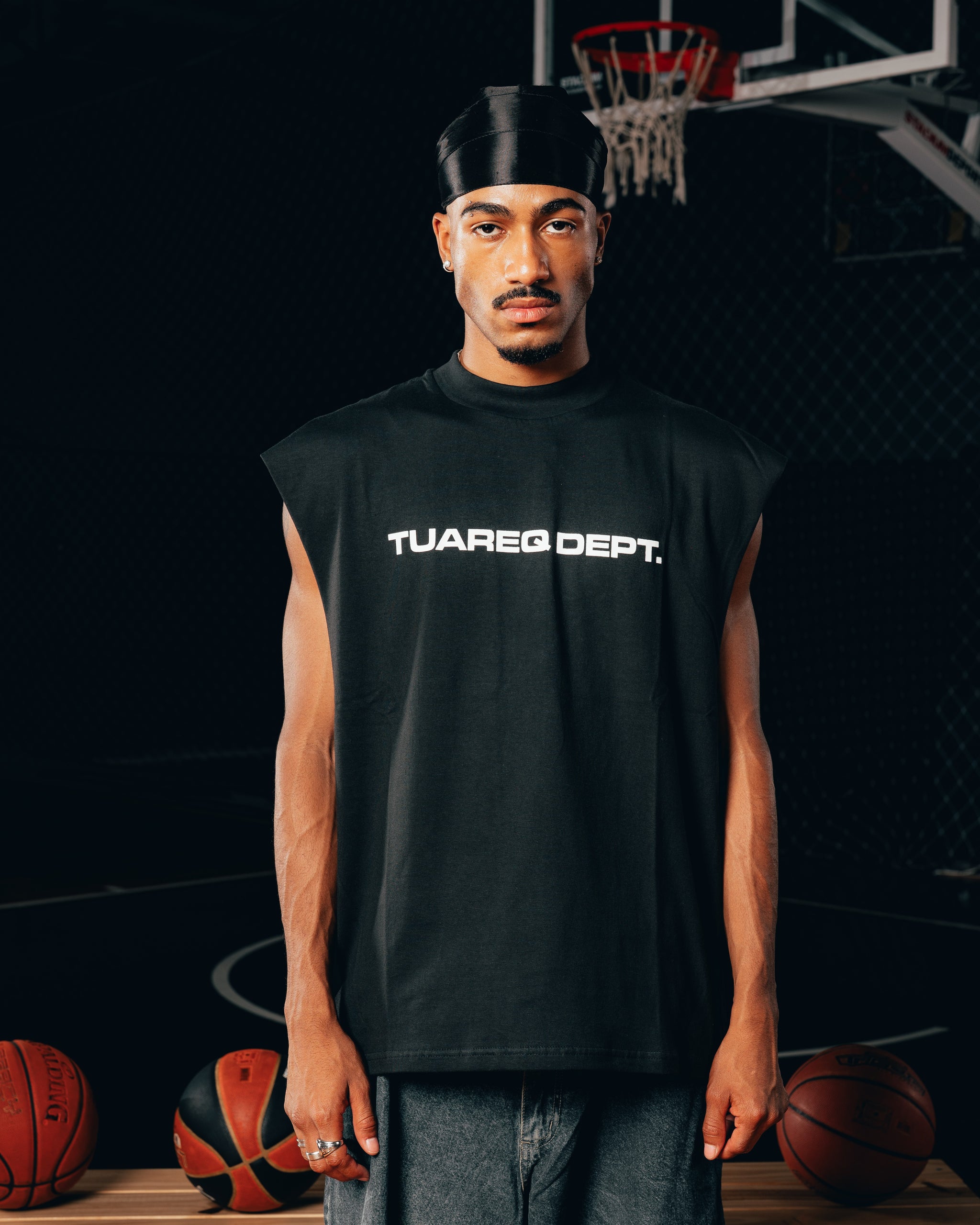 TUAREQ® [OFICIAL] – MUSCULOSA TANK [ MOTION DEPT. ] BLACK