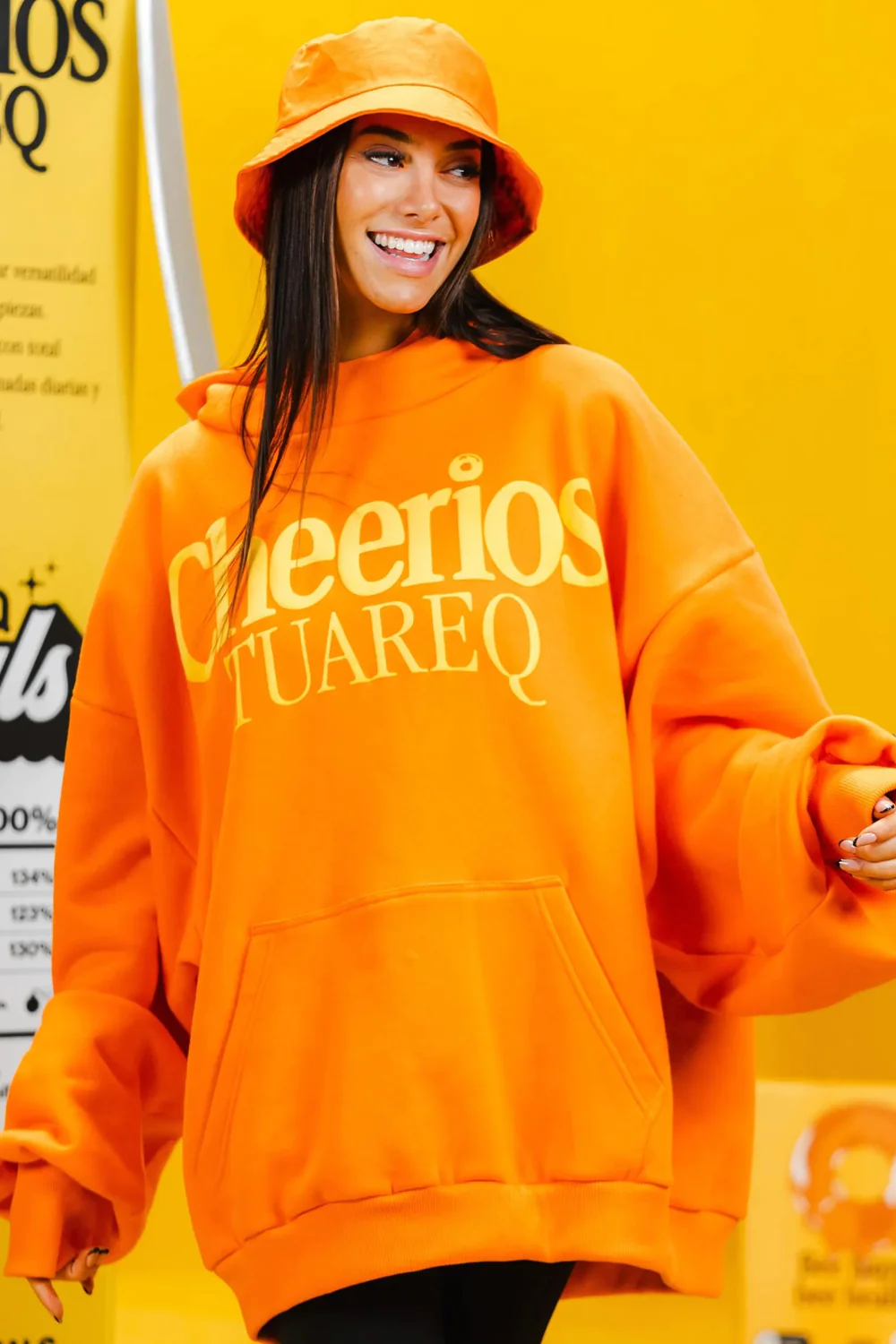 TUAREQ® [OFICIAL] – HOODIE OVERSIZED [ CHEERIOS ORANGE ]